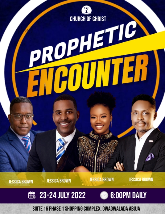 Copy of Anointing | PosterMyWall