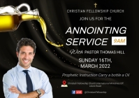 Anointing service Template | PosterMyWall