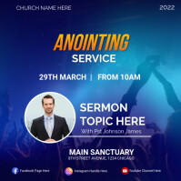impartation service flyer Template | PosterMyWall