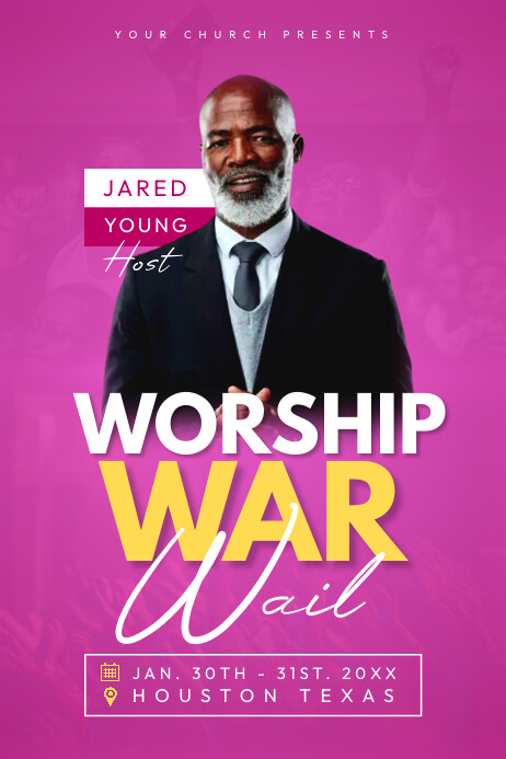 Modèle Anointing service flyer | PosterMyWall