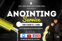 anointing service flyer Template | PosterMyWall