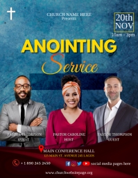 Anointing Service Poster Template | PosterMyWall