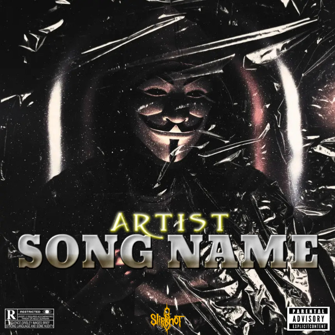 anonymo Album Cover music trap mixtape rap ad Template | PosterMyWall