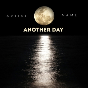 Moon album Cover Design Template | PosterMyWall