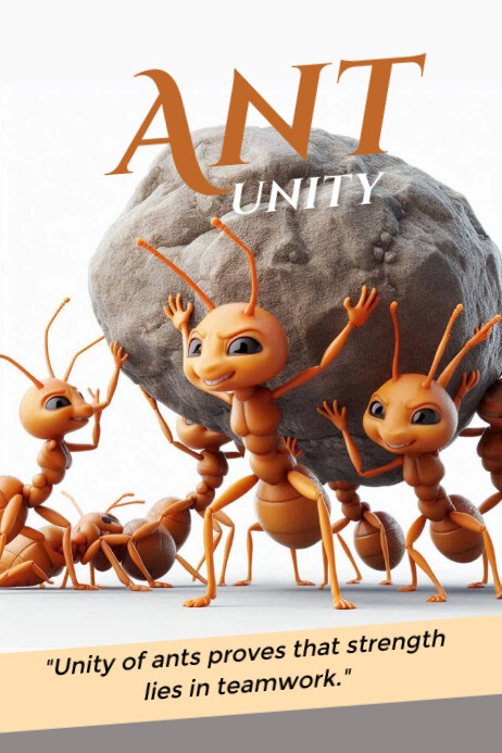 Ant Template | PosterMyWall