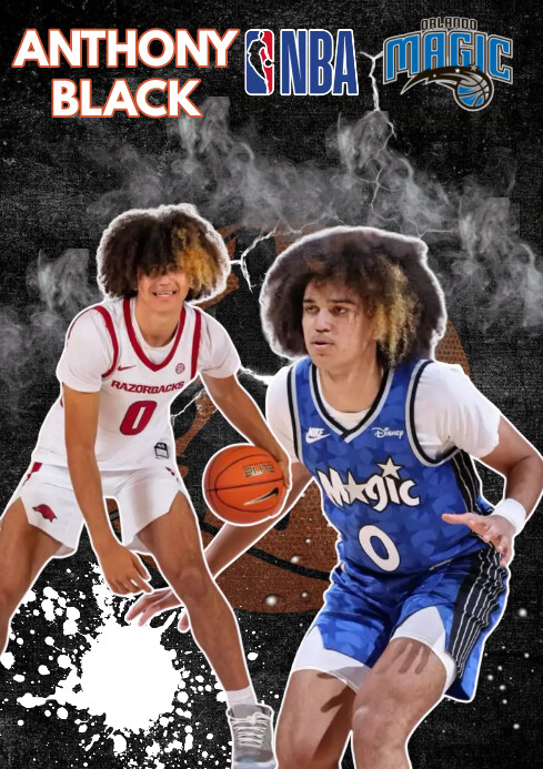 Anthony Black Template | PosterMyWall