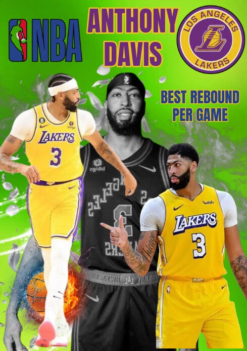 Anthony Davis Template | PosterMyWall