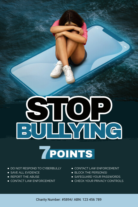 Anti Bullying Banner Template | PosterMyWall