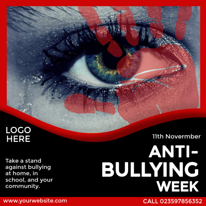 Copy of Anti-Bullying Week Design | PosterMyWall