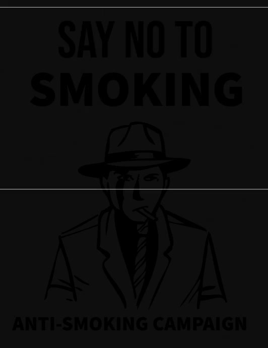 anti smoking campaign template | PosterMyWall