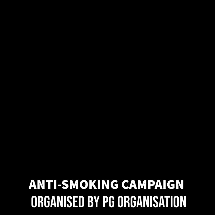 anti smoking campaign template | PosterMyWall