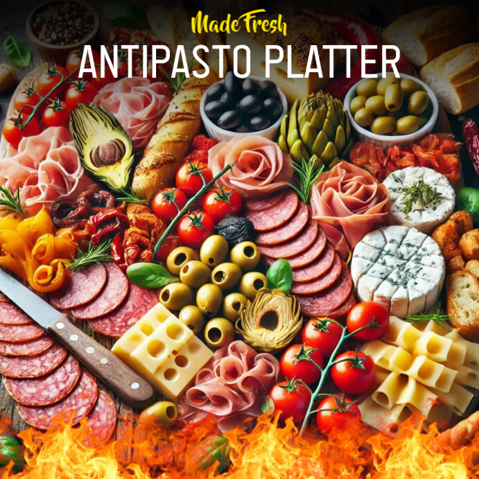 Antipasto Platter Template | PosterMyWall