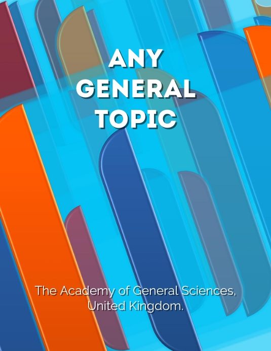 Any General Topic - Book Title Template | PosterMyWall