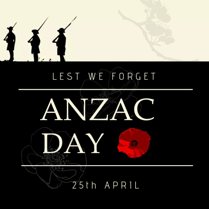 anzac day, ANZAC DAY Template | PosterMyWall