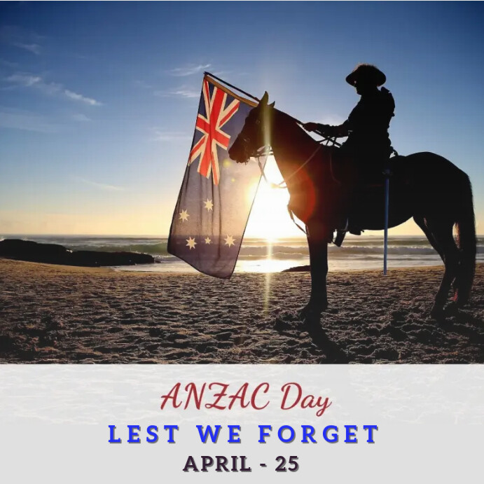 anzac day, ANZAC DAY Template | PosterMyWall