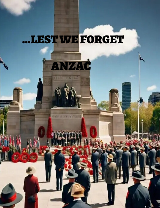 ANZAC DAY Template | PosterMyWall