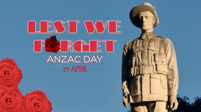 ANZAC Day Template | PosterMyWall