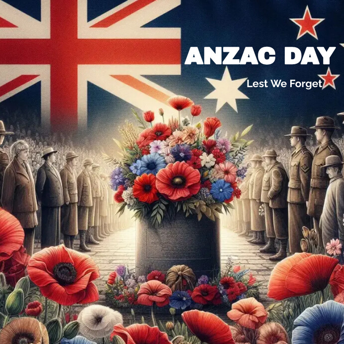 ANZAC DAY Template | PosterMyWall