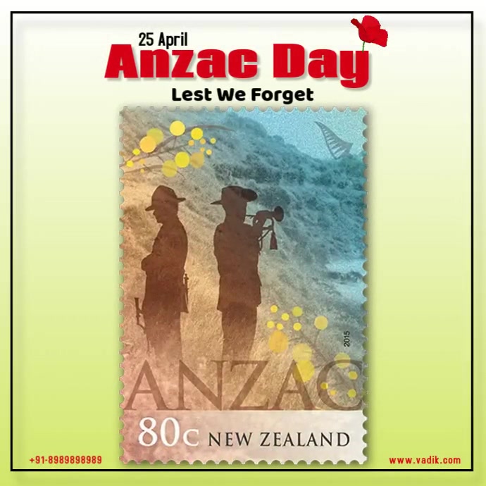 Anzac Day Template | PosterMyWall