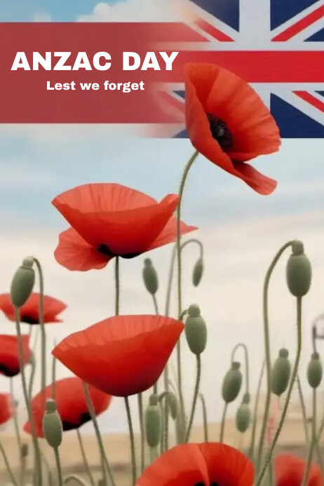 Anzac day Template | PosterMyWall