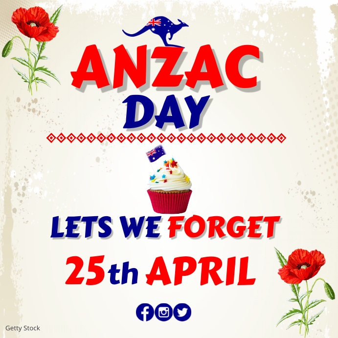 anzac day1 Template | PosterMyWall