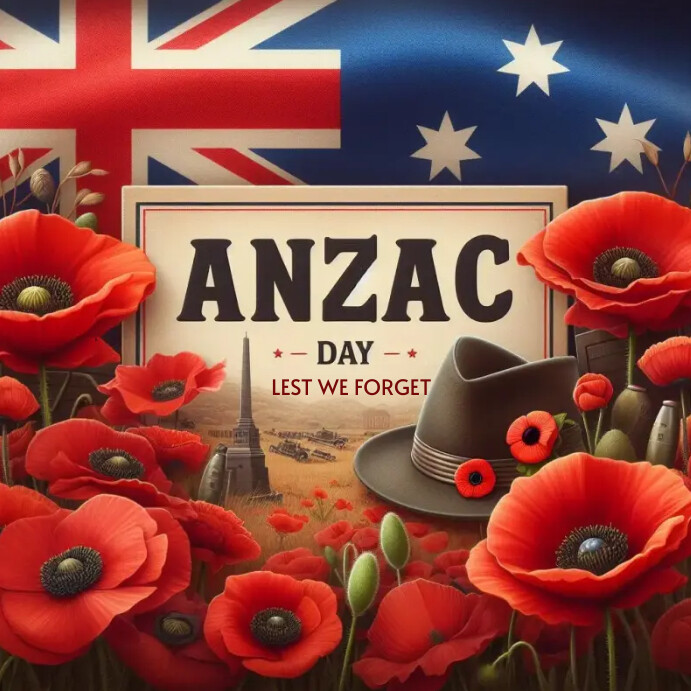 Anzac Template | PosterMyWall