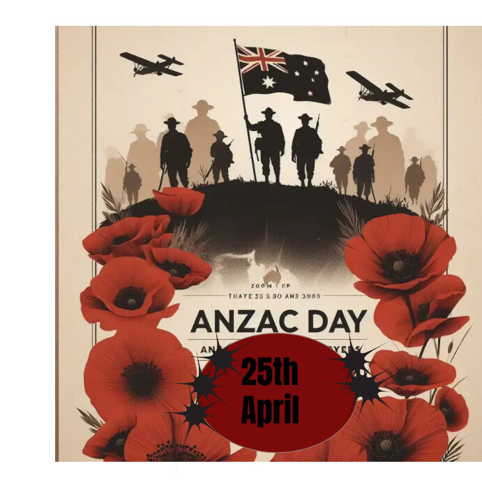 Modèle ANZAC | PosterMyWall