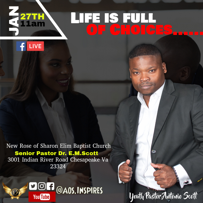 Aosinspires Sermon Flyer Template | PosterMyWall