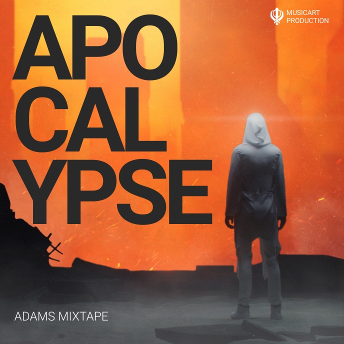 Apocalypse Cd Cover Design Template | PosterMyWall