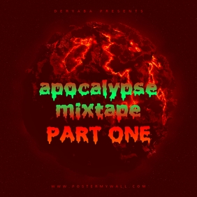 Apocalypse Mixtape CD Cover Template | PosterMyWall