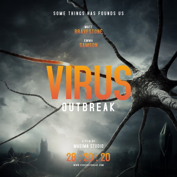 Apocalyptic Movie Poster Template | PosterMyWall