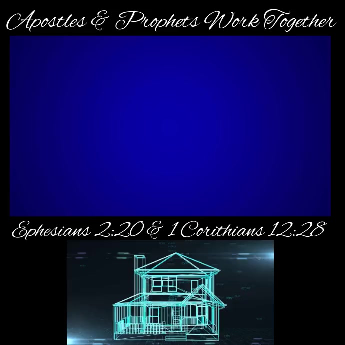 Apostles & Prophets Template | PosterMyWall
