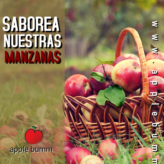 apple bumm Template | PosterMyWall