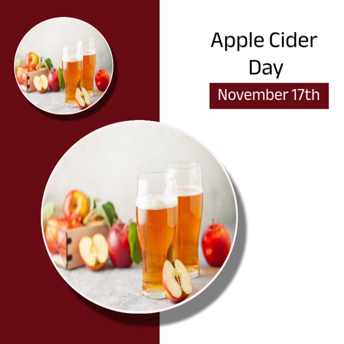Plantilla de apple cider day | PosterMyWall