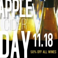 Apple Cider Day Celebration Video Ad Template | PosterMyWall