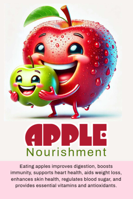 Apple Template | PosterMyWall
