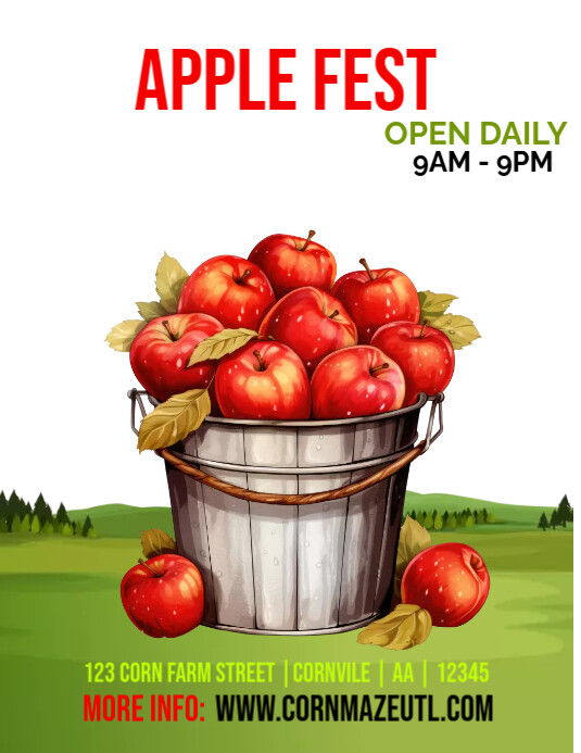 Copy of Apple Fest | PosterMyWall