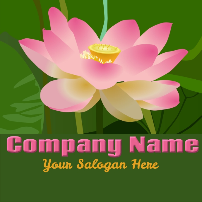 โลโก้ Nilofer / โลโก้ดอกไม้ / โบรชัวร์สัญลักษณ์ Nilofer เทมเพลต ...