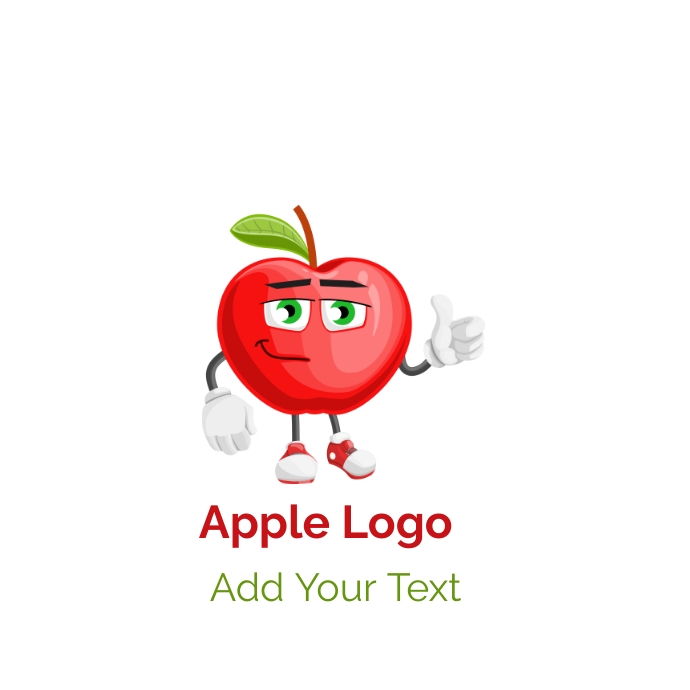 Apple Logo Template | PosterMyWall