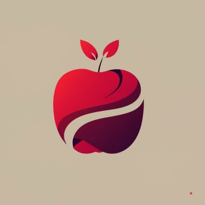 Apple logo design template | PosterMyWall