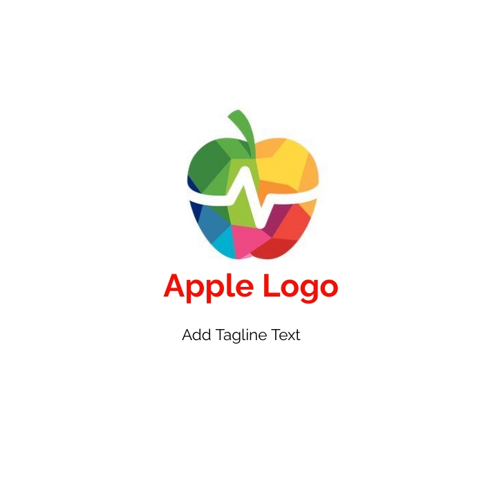 Apple Logo Template | PosterMyWall
