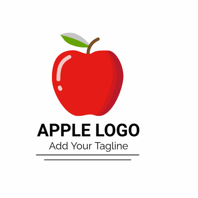 apple logo design Template | PosterMyWall