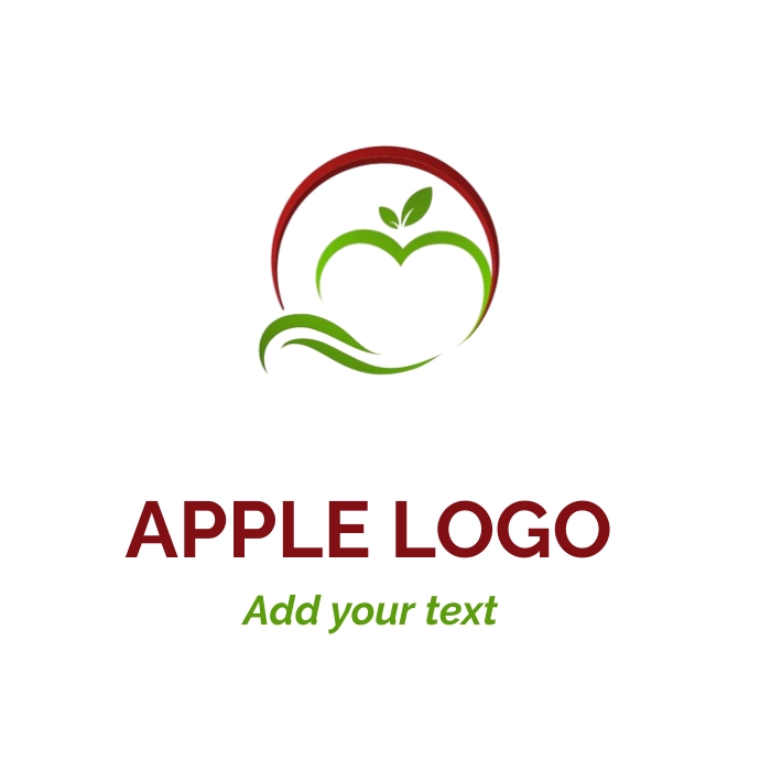 APPLE LOGO Template | PosterMyWall