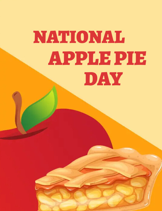 Plantilla de APPLE PIE DAY | PosterMyWall