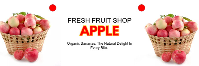 Apple Sale at Organic Farm Store Template | PosterMyWall