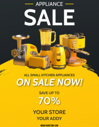 APPLIANCE SALE Template | PosterMyWall