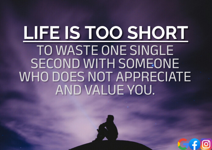 APPRECIATE AND VALUE QUOTE TEMPLATE | PosterMyWall