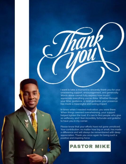 Appreciation flyer Template | PosterMyWall
