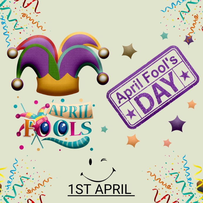 April 1st Template | PosterMyWall