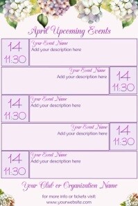 244+ Free Templates for 'Newsletter calendar template' | PosterMyWall